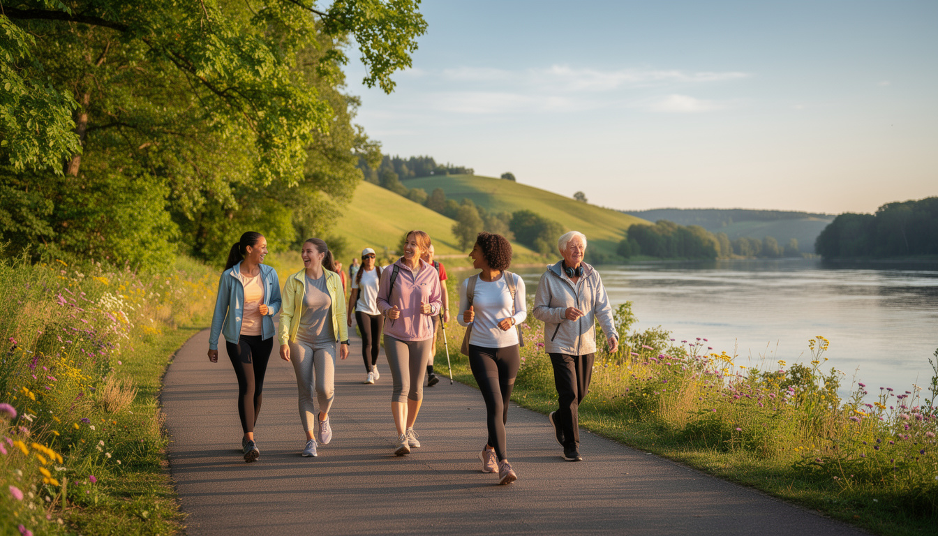 Marcher pour mieux vivre : santé et bien-être au quotidien