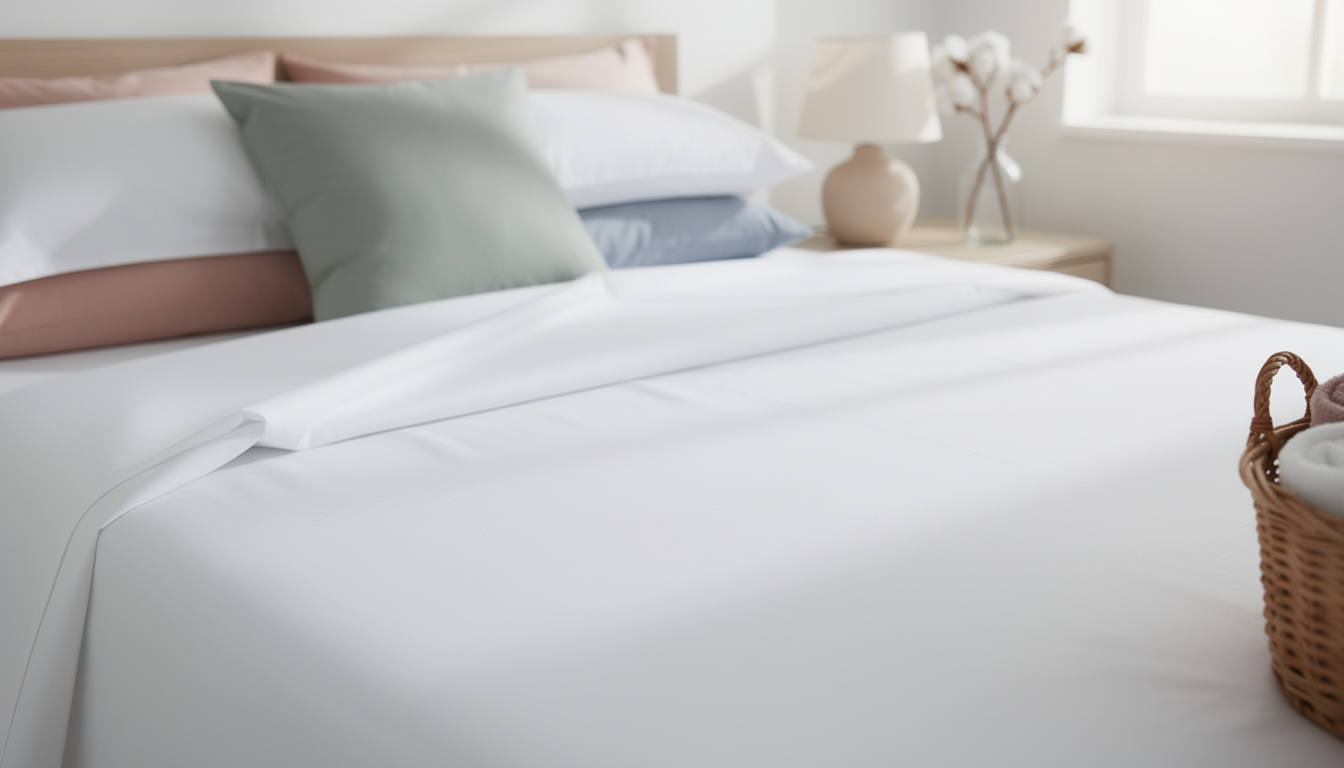 Percale de coton : Le choix idéal pour votre linge de maison
